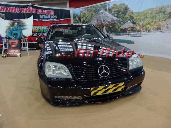 Наши проекты: Установка пневмоподвески на Mercedes 600SEC W140 – ARIDE