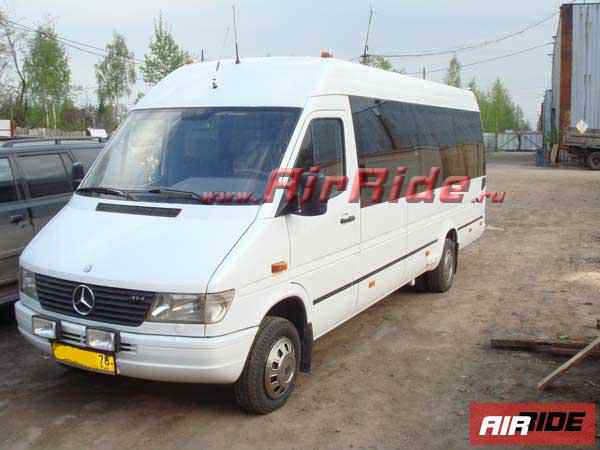 Наши проекты: Пневмоподвеска на Mercedes Sprinter - Этапы установки – ARIDE